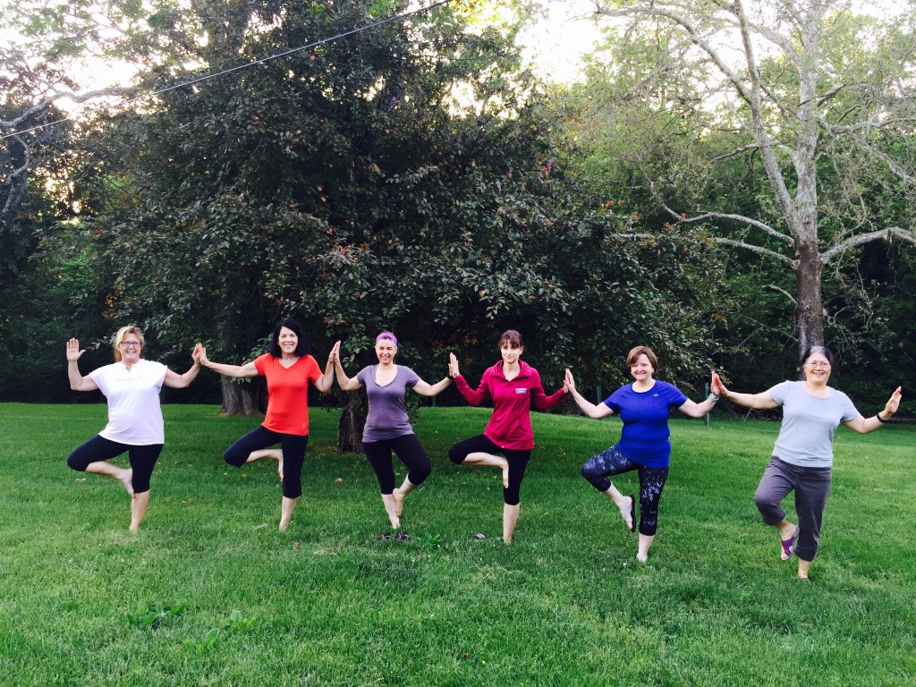 Some Outdoor Yoga Scenes - Renaissance Yoga